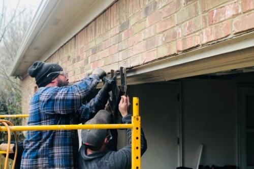 Sagging Garage Door Lintel in Jonesboro
