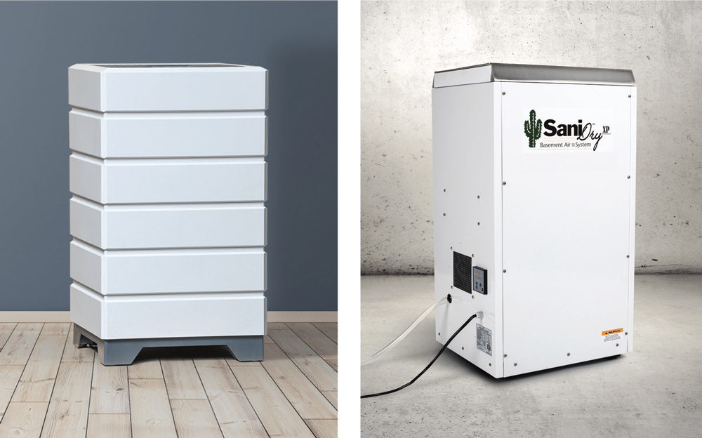 clean air in living area