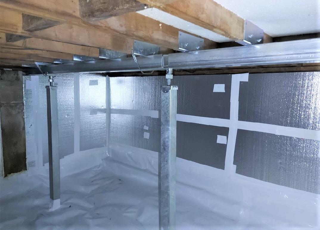 Systèmes Sous-sol Québec Before & After Photo Set - Isolation d'un vide ...