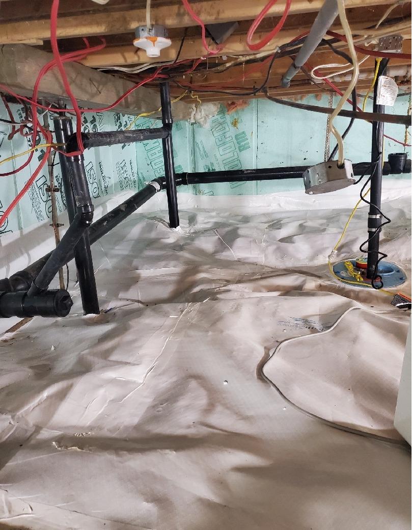 Systèmes Sous-sol Québec Before & After Photo Set - Encapsulation d'un ...