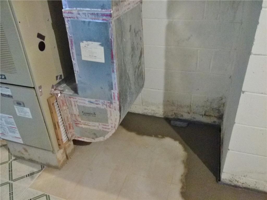 Basement Waterproofing - Wet Basement Now Waterproofed in North ...
