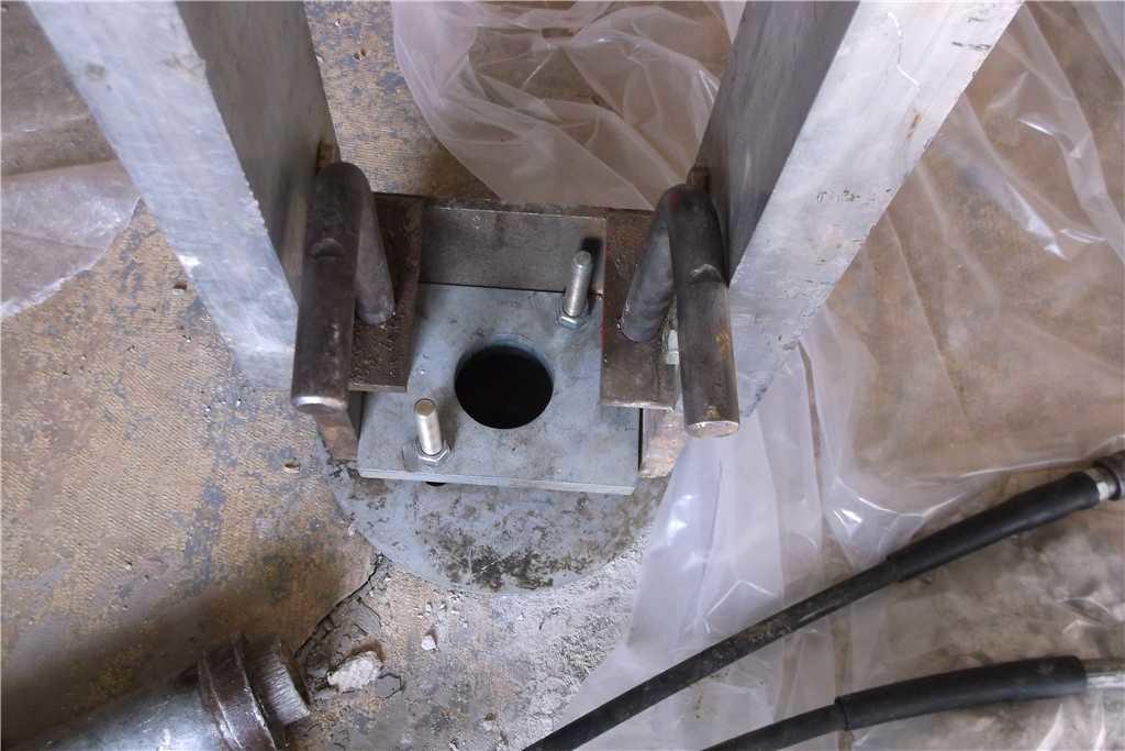 Foundation Repair - Slab Piers to Stop a Sinking House in Fenton, MO ...