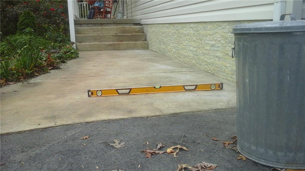 Concrete Lifting and Leveling - Sidewalk PolyLevel Job in Milford, DE ...