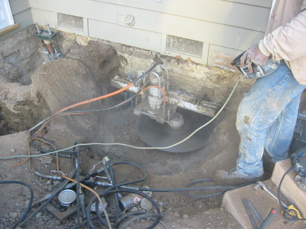 Saber Foundation Repair - Foundation Repair - Caisson Cutting