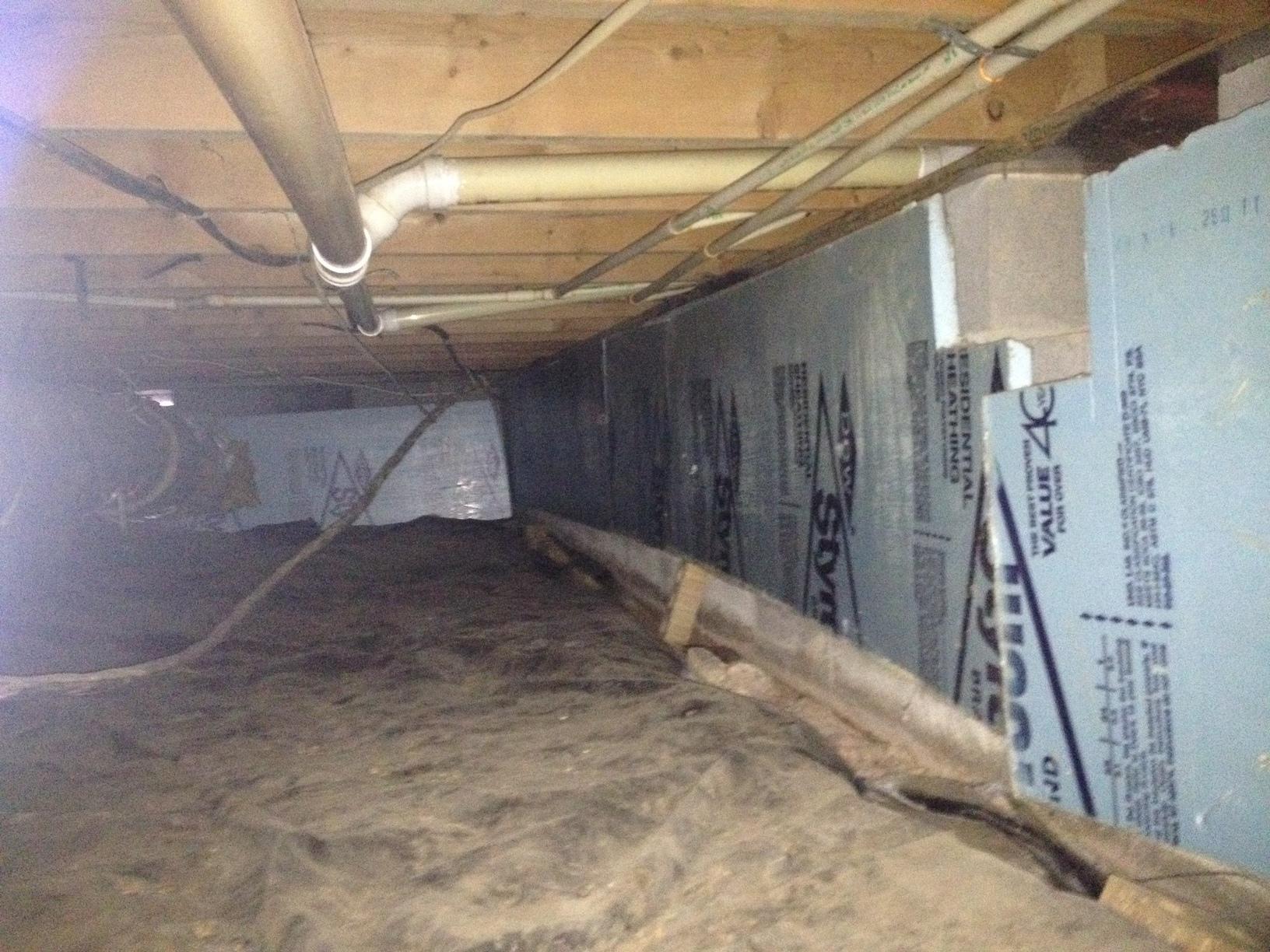 Crawl Space Repair - CleanSpace in Gilbertsville, KY! - Dirty crawl space