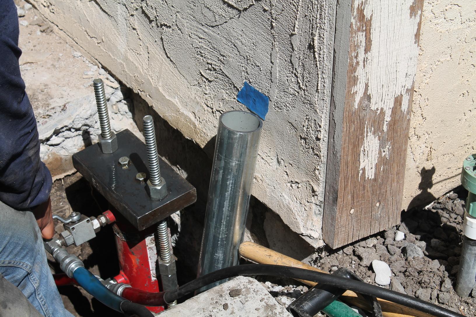 Foundation Repair - Push Pier Installation in Tracy, CA - Push Pier