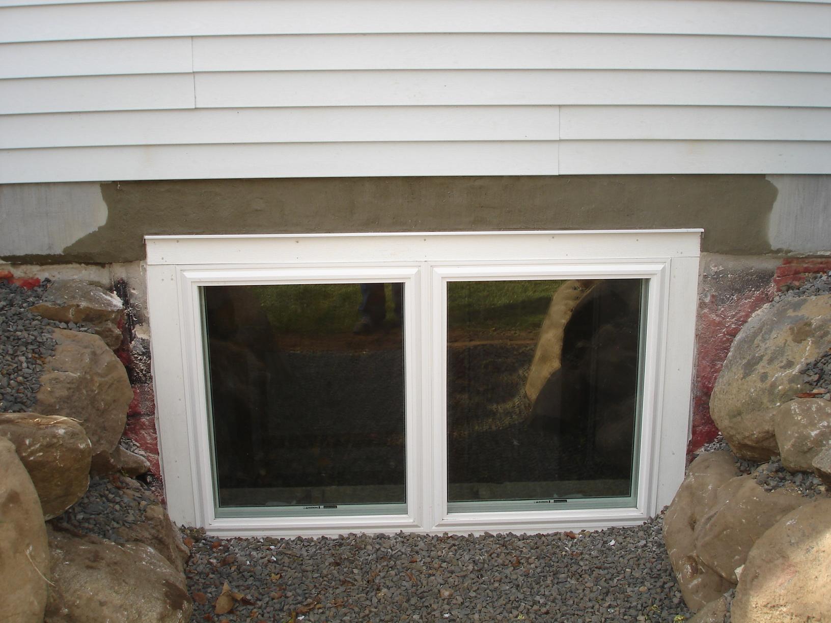 Basement Finishing - Egress Windows and Rockwellafter - Egress Window