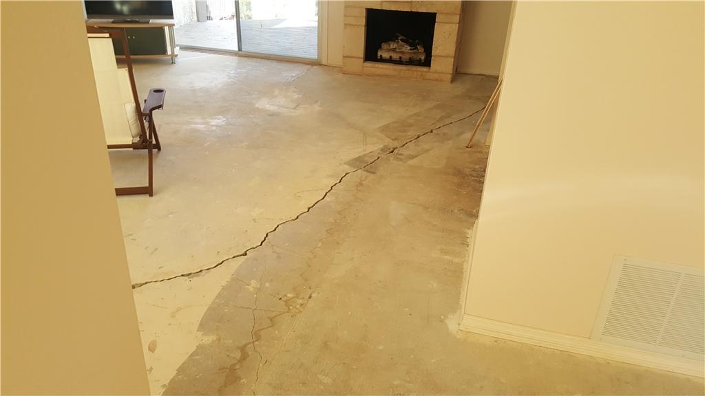 Saber Foundation Repair - Foundation Repair - Cracked Foundation Slab ...