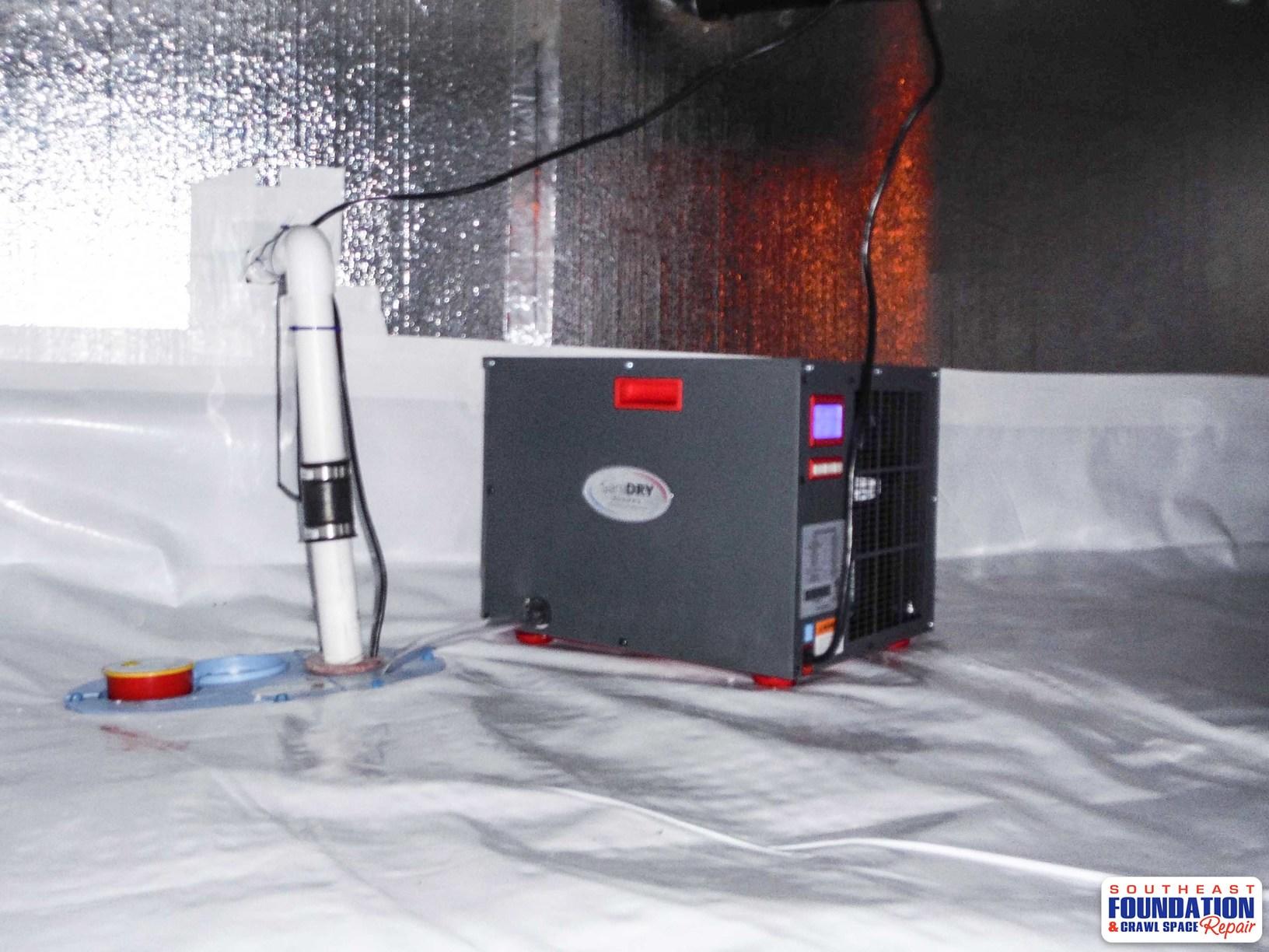 Crawl Space Repair - Crawl Space Transformed by CleanSpace in Hamer, SC ...