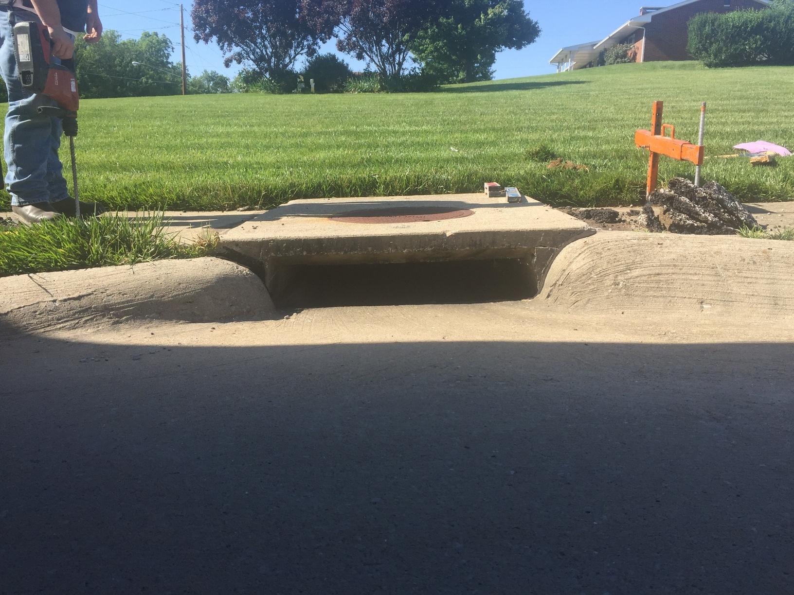 Concrete Lifting and Leveling - Shiloh, Illinois Manholes Restored with ...