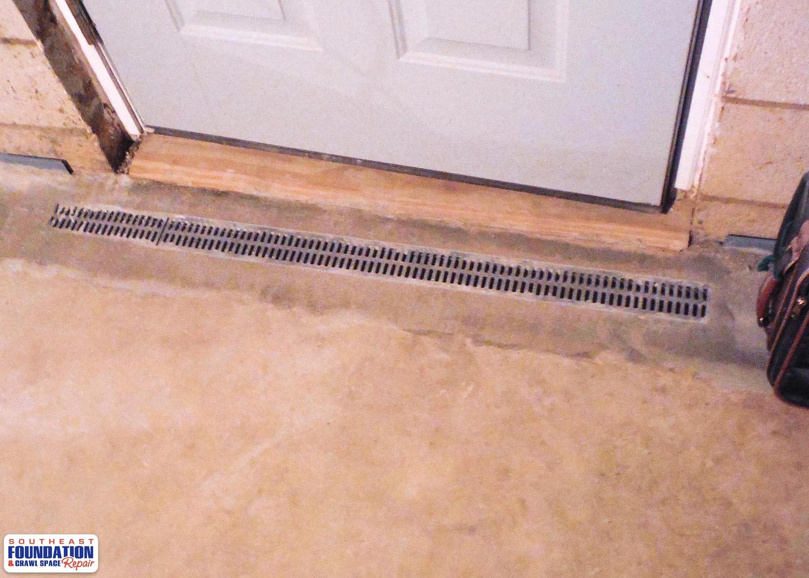 Basement Waterproofing - WaterGuard Installed in Laurel Hill, NC ...