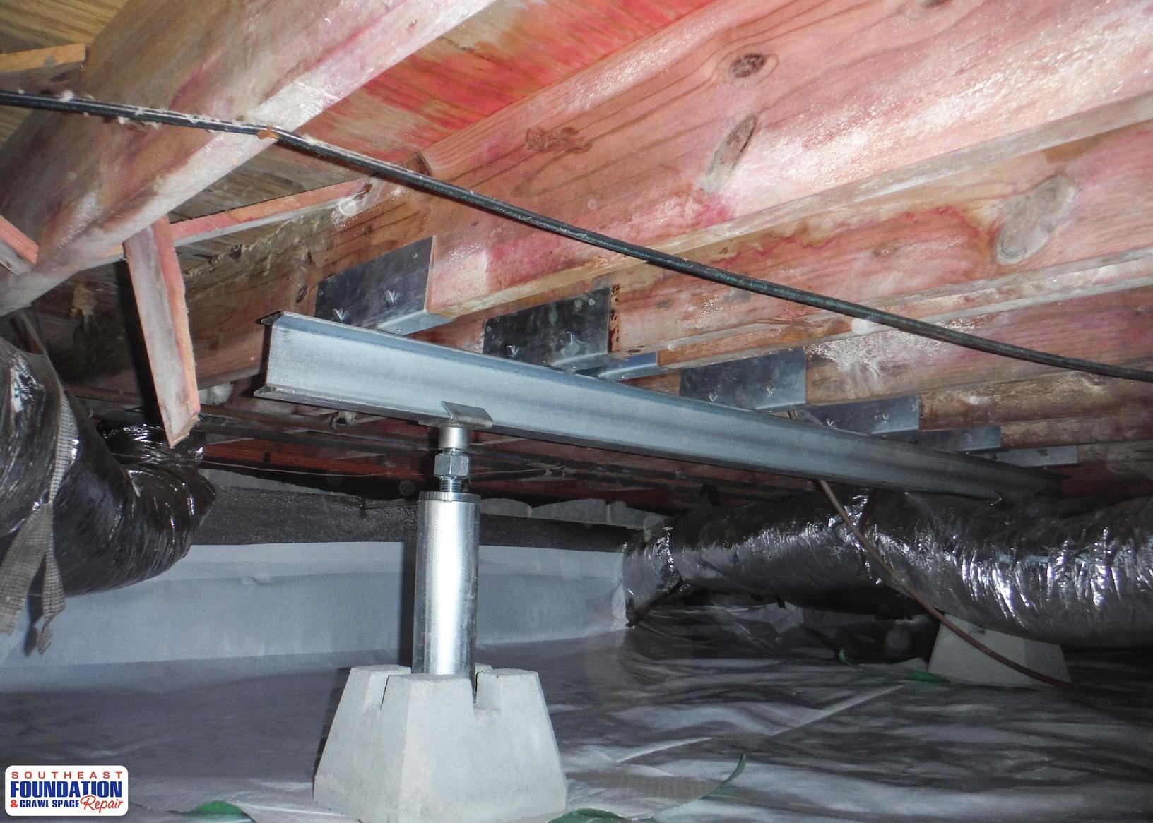 Crawl Space Repair - Installing a CleanSpace Encapsulation System in ...