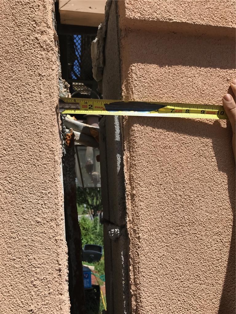 Home Foundation Repair - Separating Wall Fixed with Helical Piers in ...