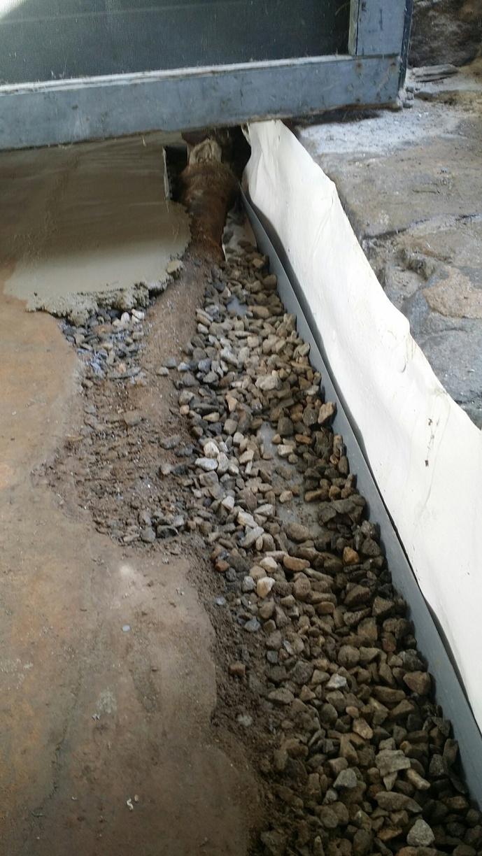 Basement Waterproofing - WaterGuard System in New London, CT ...