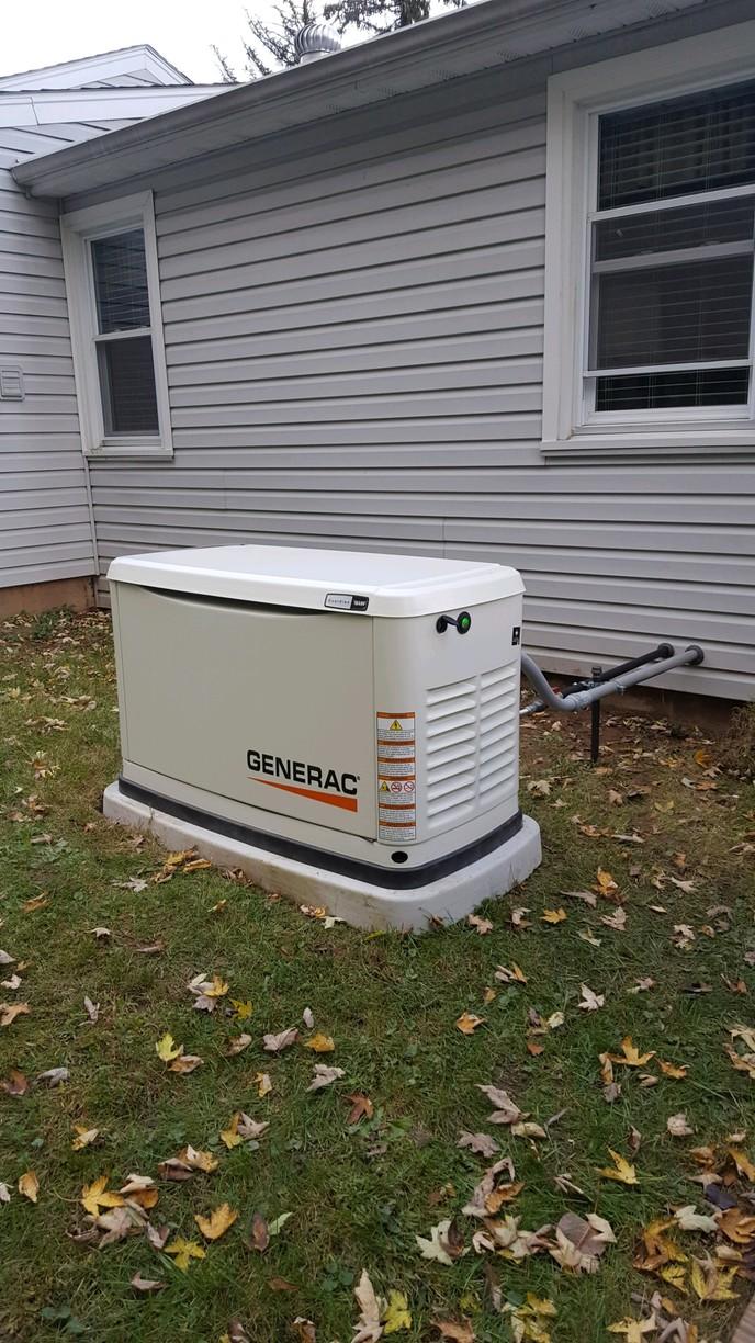 Marlock Electric - Generator Installation Photo Album - Installation of ...