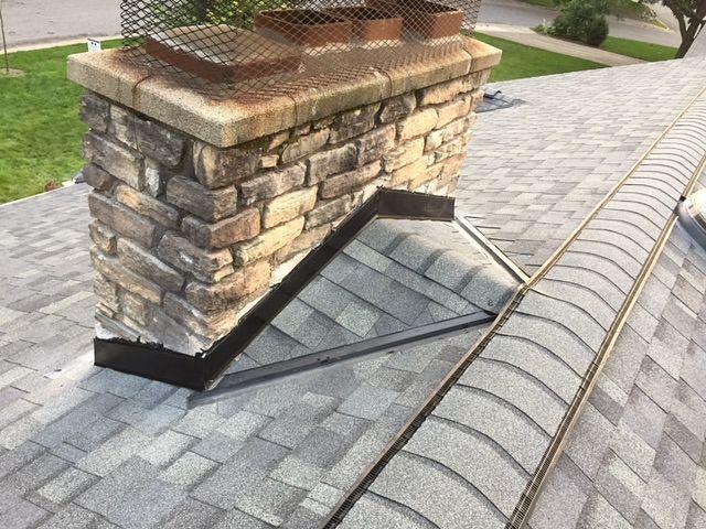 Metal Roof Chimney Cricket