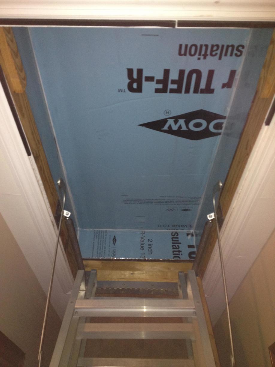 Insulation Services - Attic With Drop Down Ceiling in Colts Neck, NJ ...