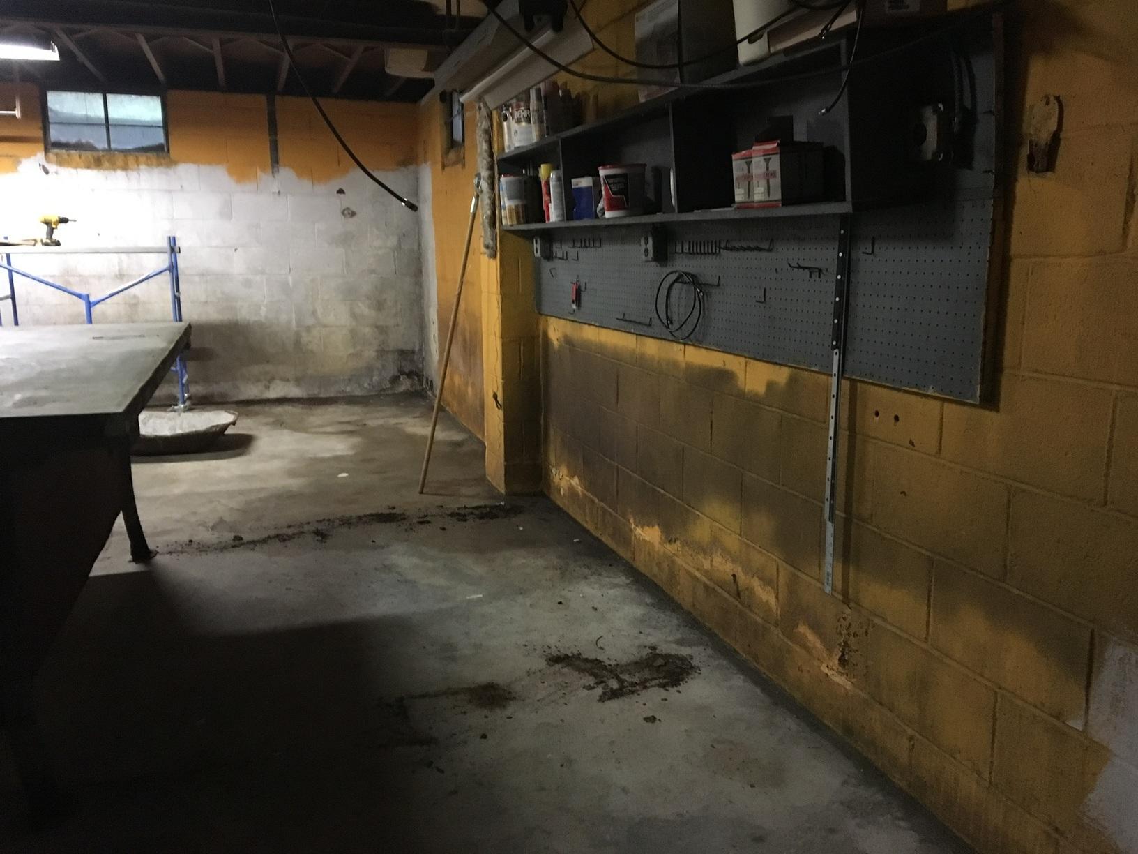 Basement Waterproofing - Waterproofing and CleanSpace Project In Sparta ...