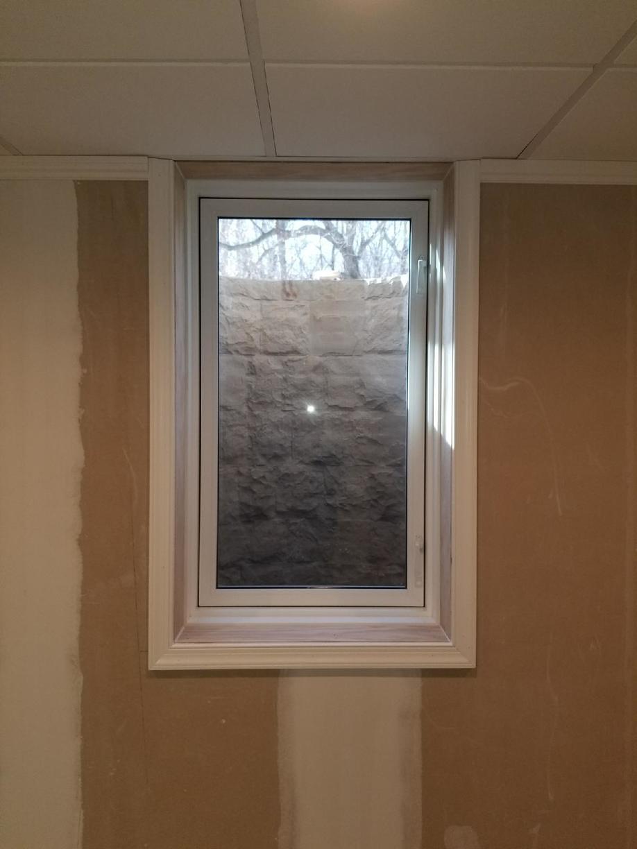 Basement Finishing - Finished Basement in Newark, DE - Egress Window ...