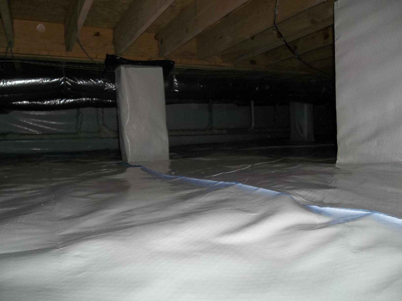 Crawl Space Repair - Mositure Control in Clarksville Crawl Space ...