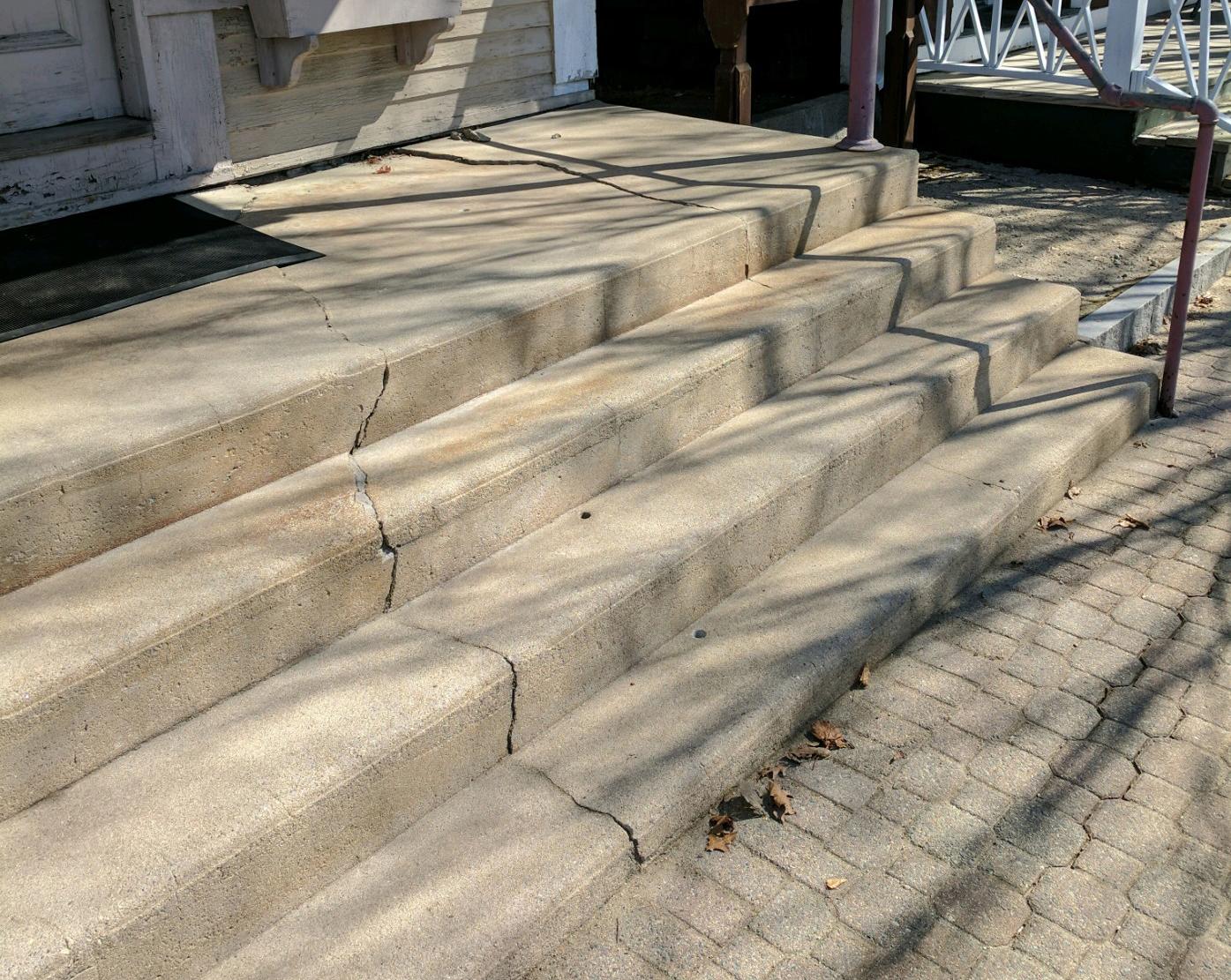 Erickson Foundation Solutions - Concrete Repair Photo Album - Sinking ...