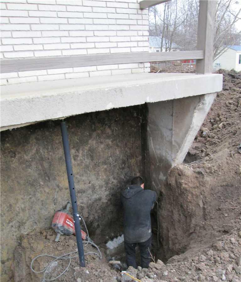 Foundation Repair - Stabilization of Foundation in Pincourt, Qc ...
