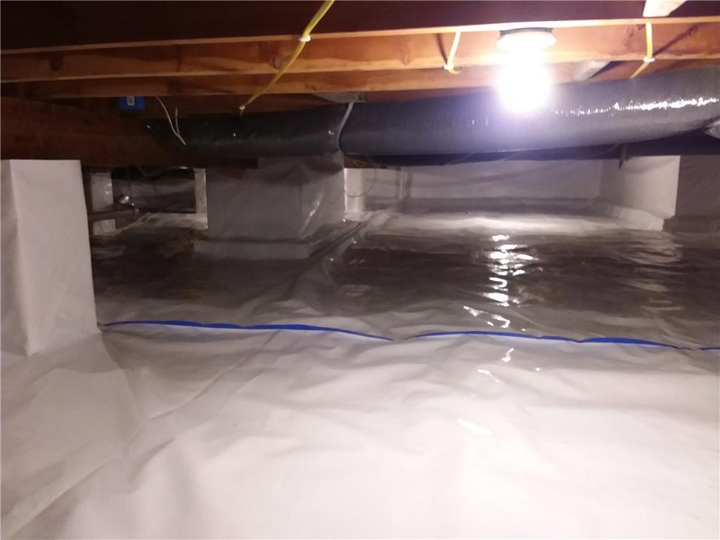 Crawl Space Repair - CleanSpace Installed in Champaign, Illinois ...