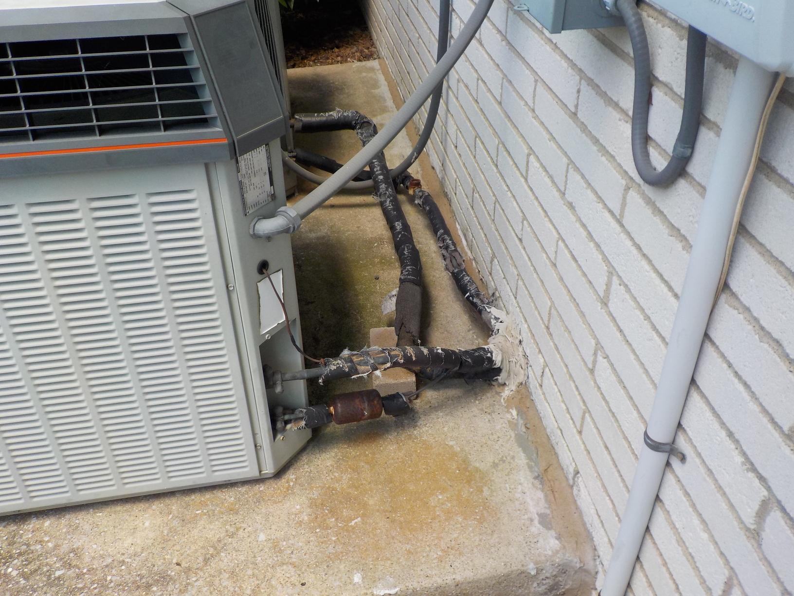 Concrete Leveling - Concrete Lifting in Nashville TN - AC Pad Protection