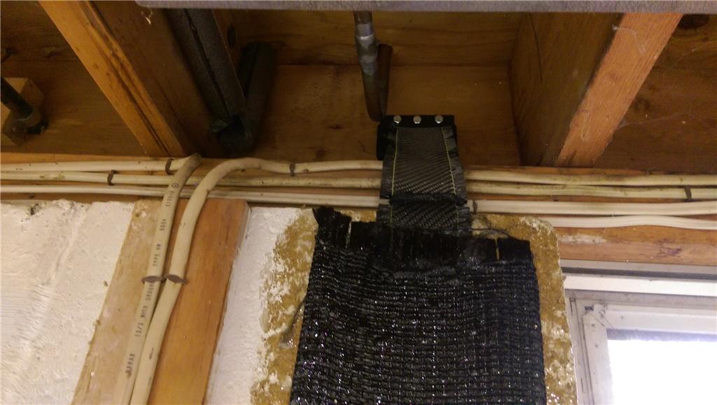 Foundation Repair - Carbon Armor Installed in Colts Neck, NJ Basement ...