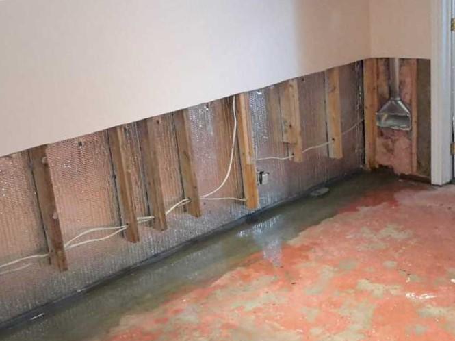 Basement Waterproofing - From Wet and Damaged to Finished and Dry ...