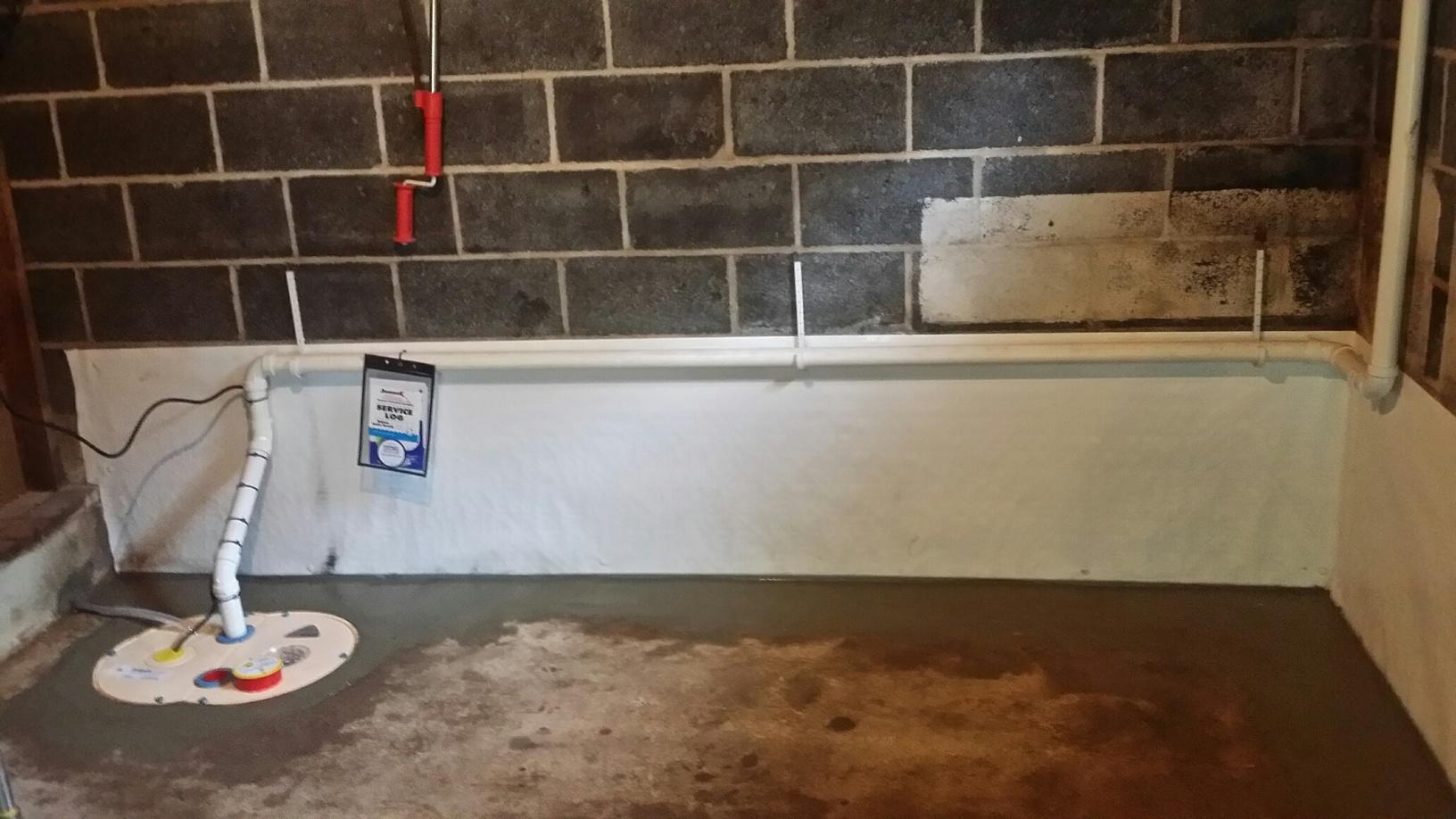 Basement Waterproofing - WaterGuard and CleanSpace in North Branford ...
