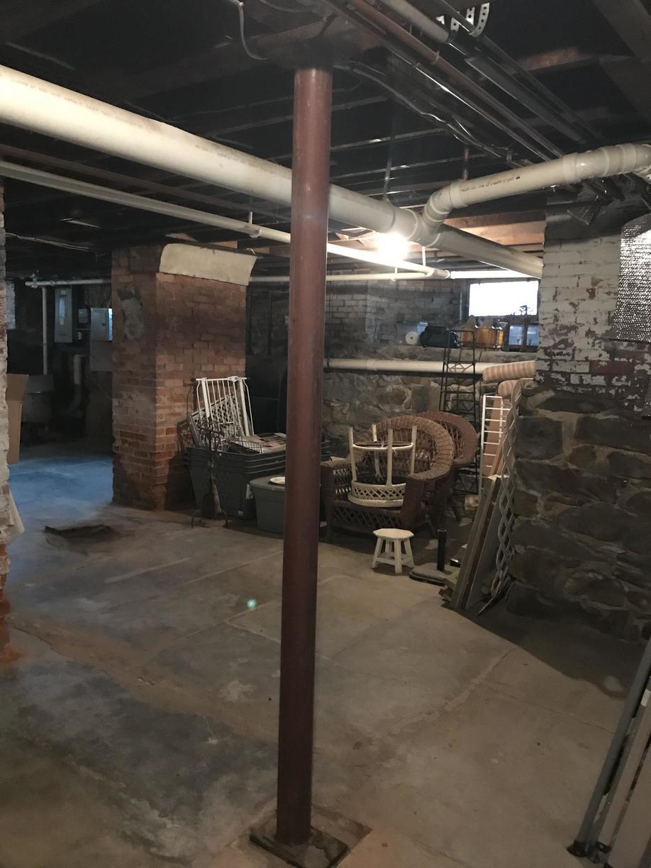 Commercial Foundations - SmartJack Basement Post Repair - Merrimac, MA ...