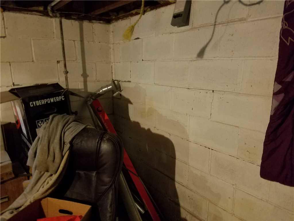 Foundation Repair - PowerBrace Installed in Foley, Missouri - Unstable Wall