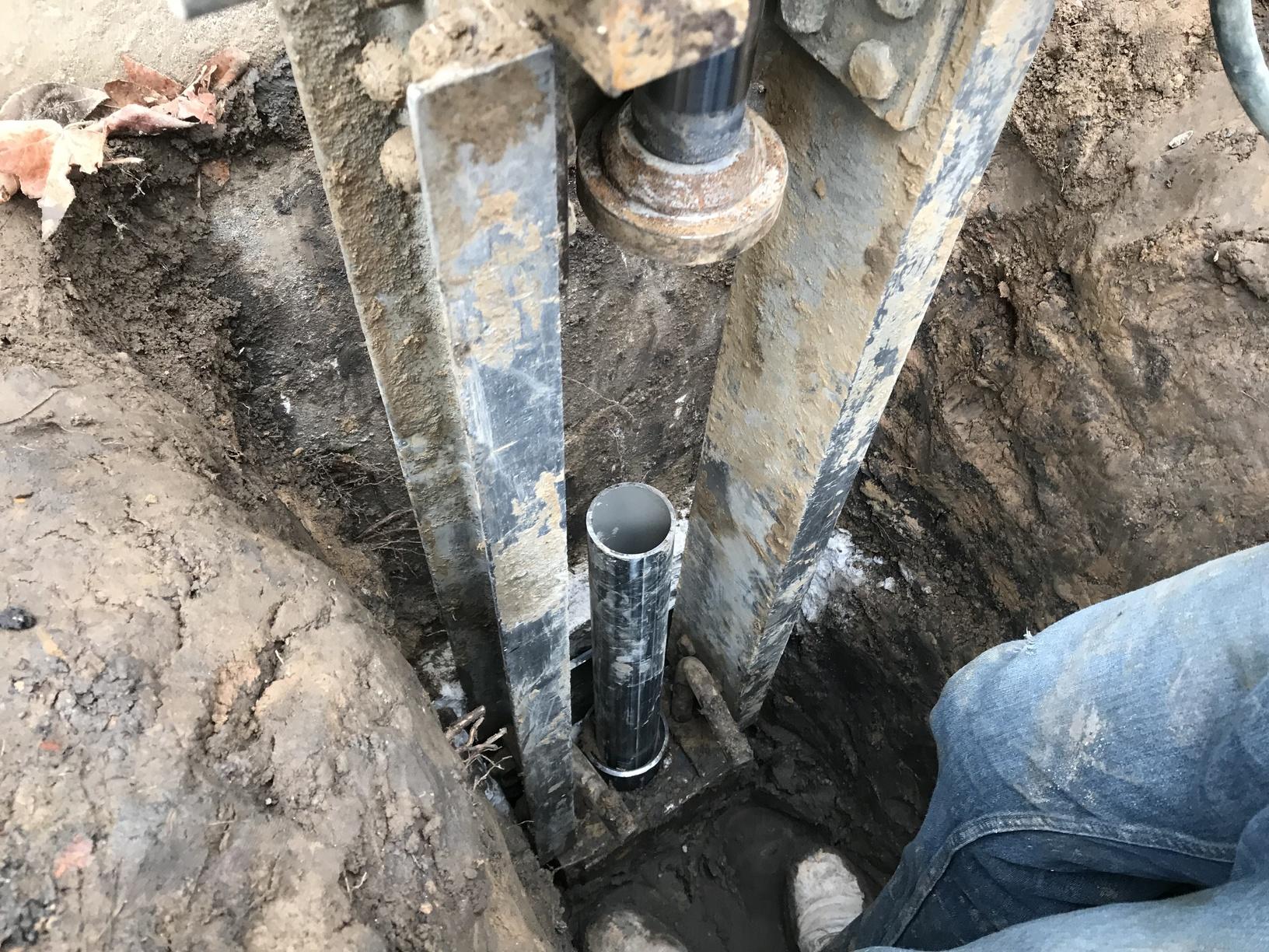 Foundation Repair - Outside Foundation Piering Installation Steps ...