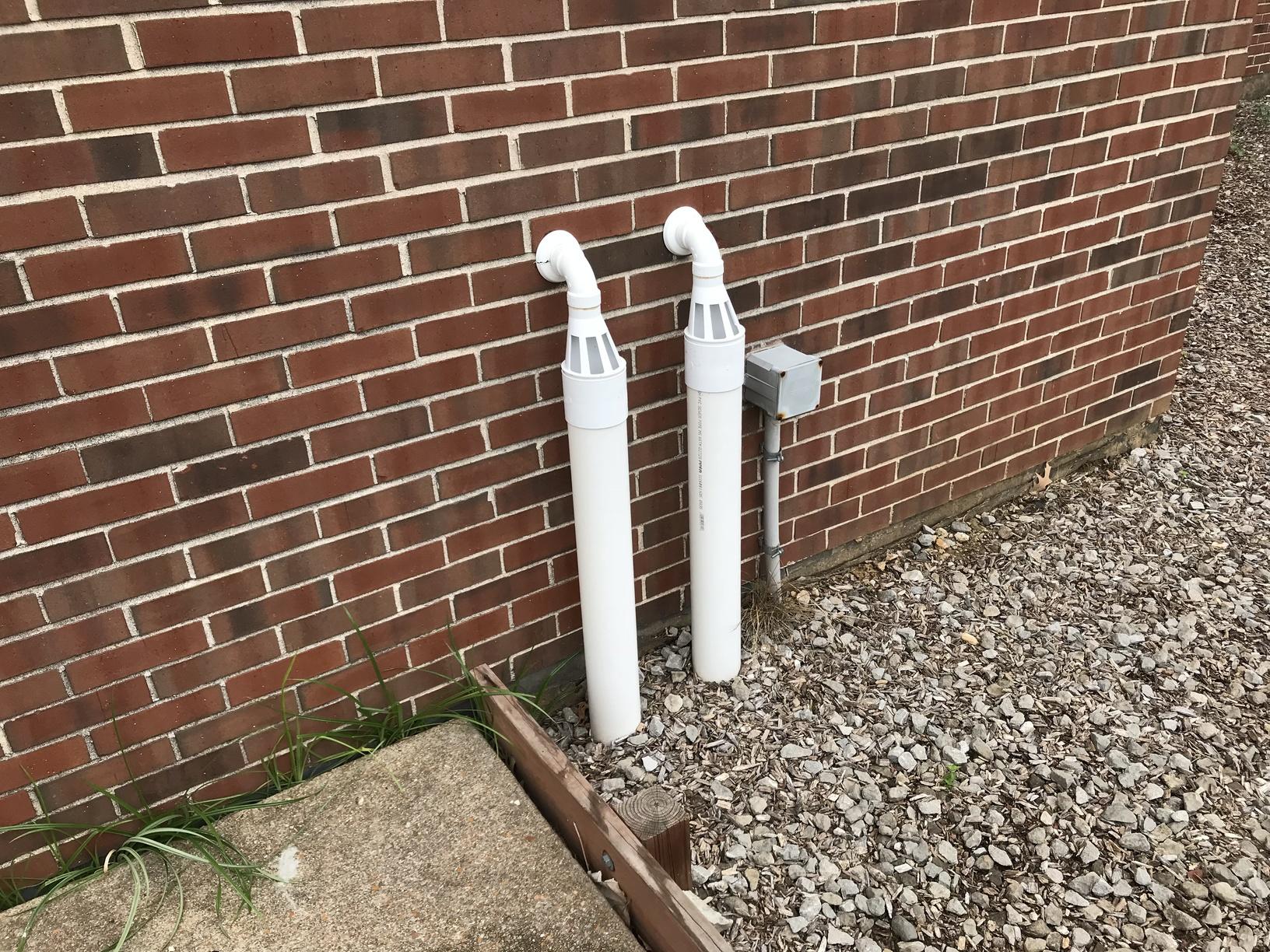 Basement Waterproofing - Waterproofing Under a Wall - Outside Sump Pump ...
