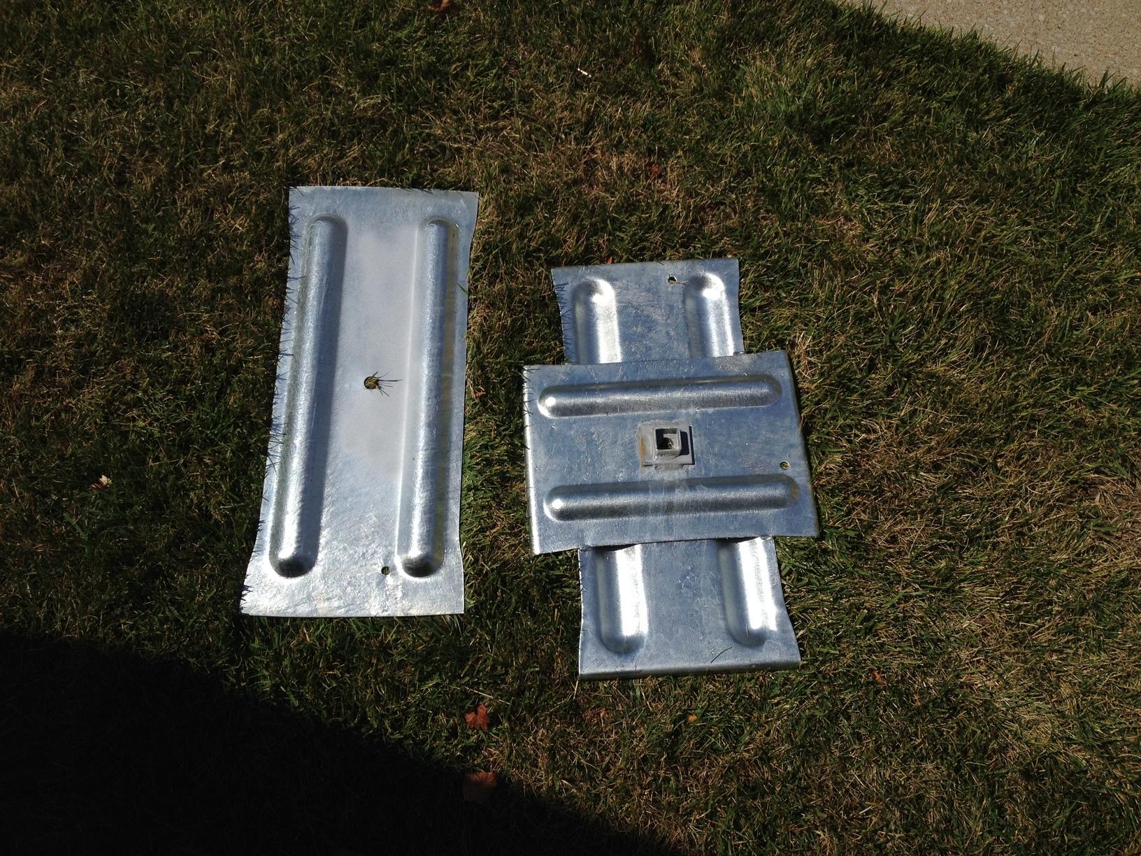 Foundation Repair - Wall Anchoring Around a Patio - Anchoring Plates