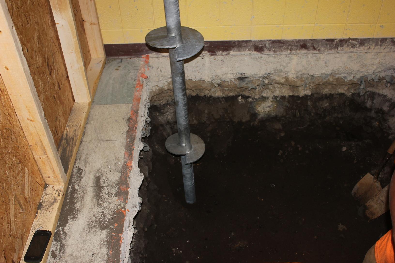 Foundation Repair - Piers for an Elevator Shaft, St. Louis, MO - 1st ...