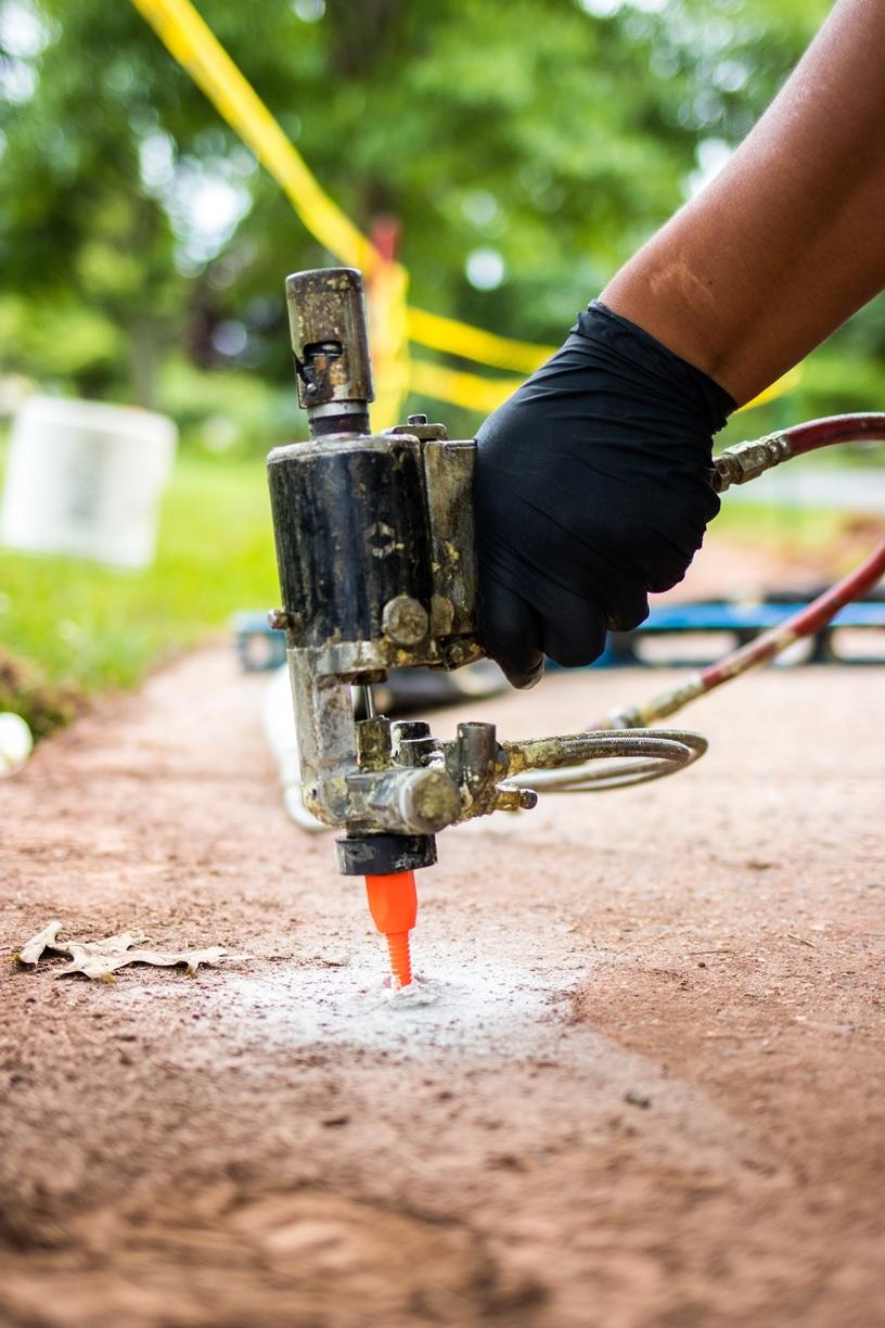 Concrete Lifting and Leveling - Sinking Sidewalk in Branchburg, NJ ...