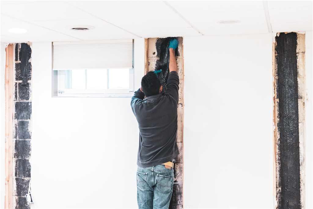 Foundation Repair - Bowing Interior Foundation Walls in Warren, NJ ...