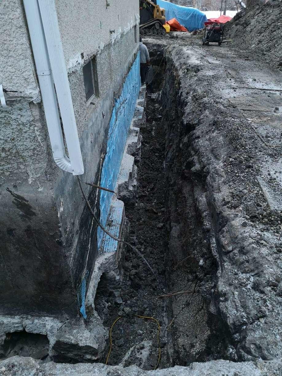 Foundation Underpinning with Helical Piles - Preparing for Foundation Piers
