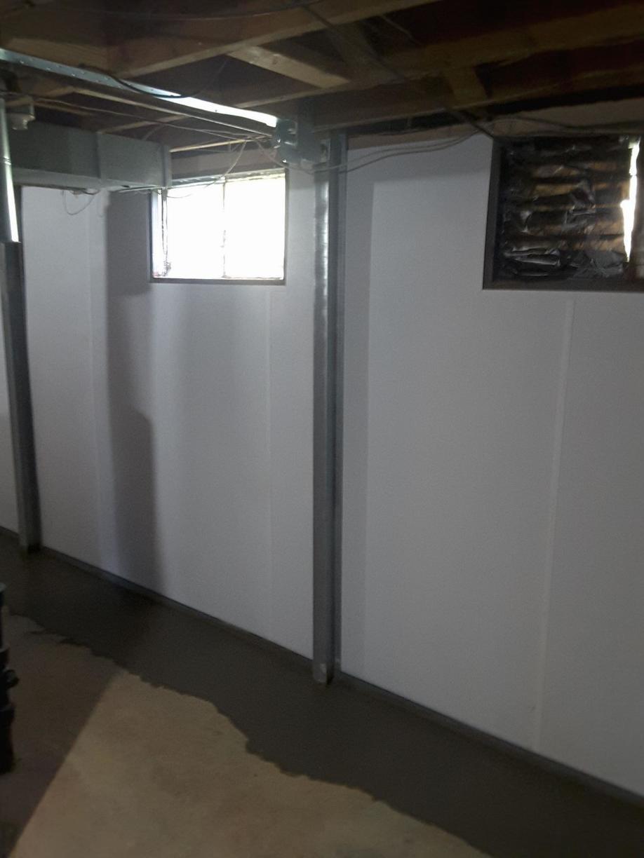 Basement Waterproofing - BrightWall Panels & WaterGuard Drains Protect ...