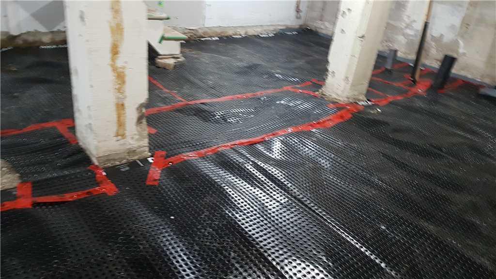 Imperméabilisation de sous-sol - Système de drain intérieur à Saint ...