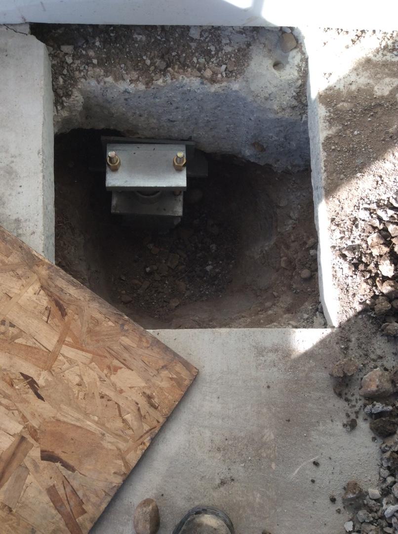 Foundation Repair - Example of Home Needing Push Pier Installation in ...