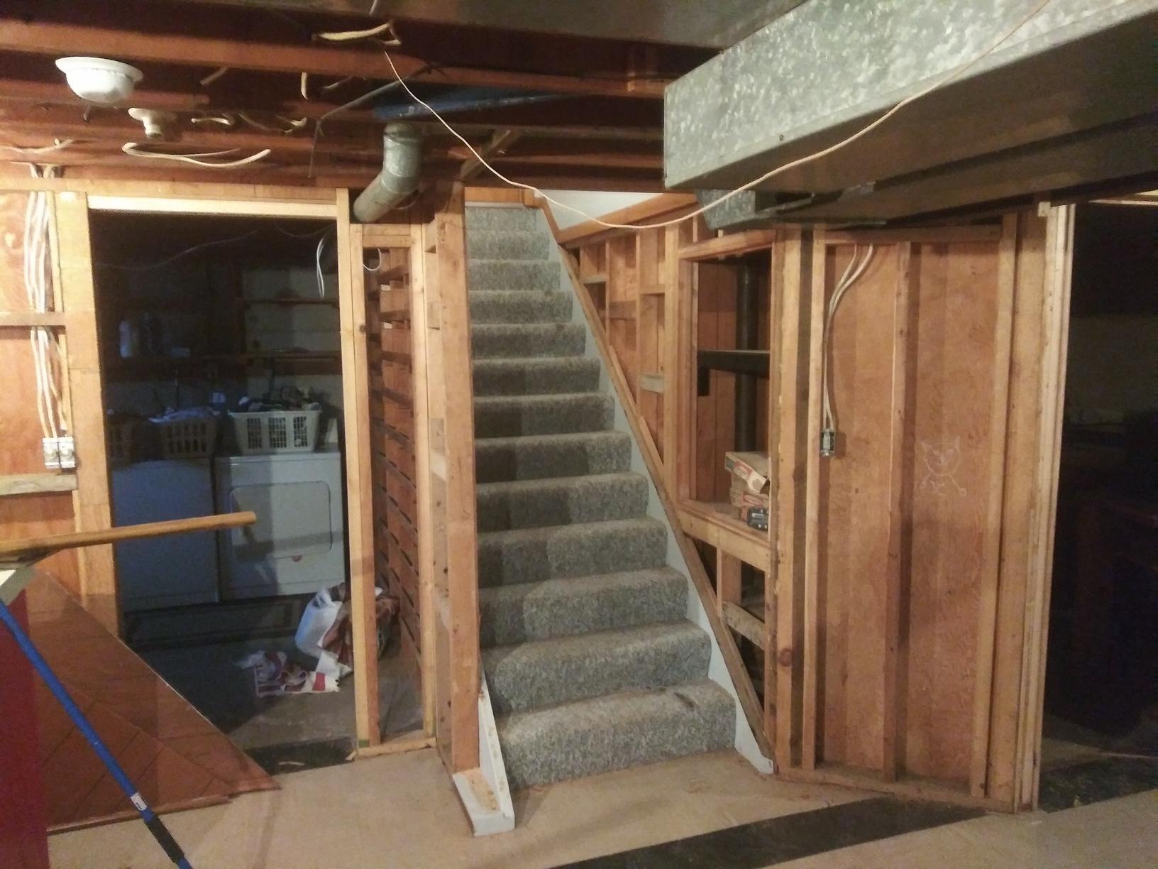 Basement Finishing - An Old Basement gets a Modern Update in Lewiston ...