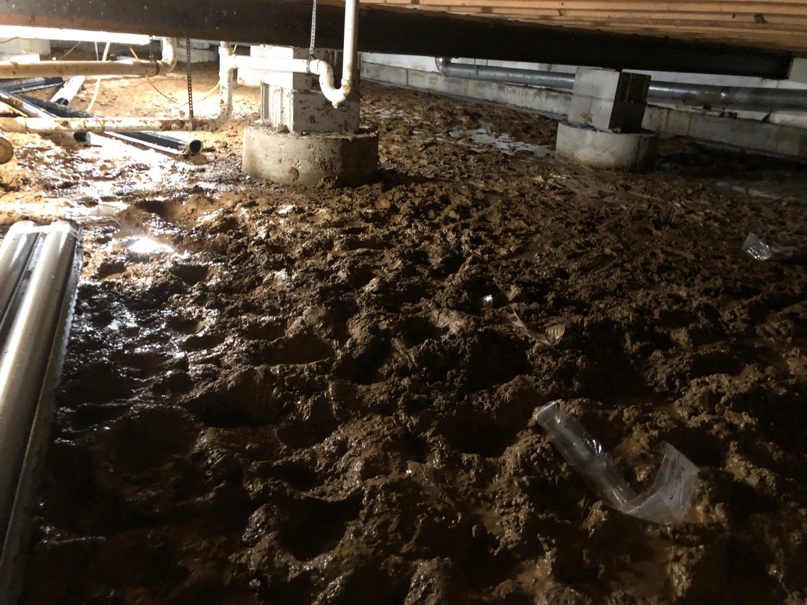 Crawl Space Repair - Wet Crawl Space in O'Fallon, IL Transforms with ...