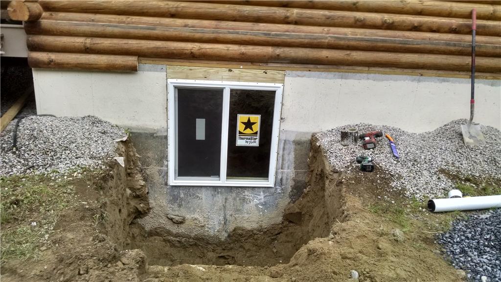 Basement Waterproofing - Egress Window Installation in Conway, New ...