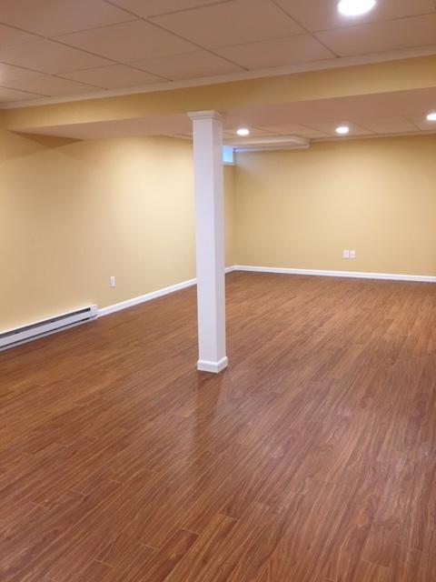Basement Finishing - From Basement to Beautiful Transformation in Madison, CT - Post Wrap