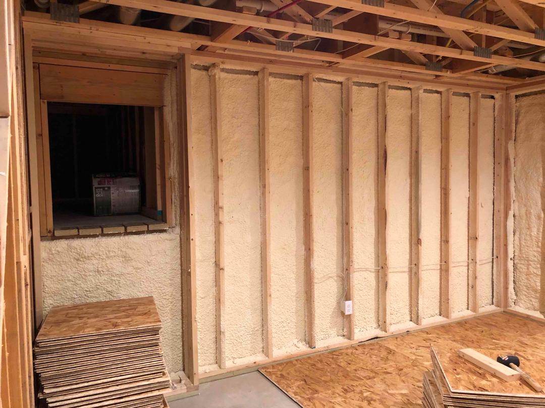 Home Insulation - Unfinished Basement Spray Foam in Cologne, MN - Spray ...