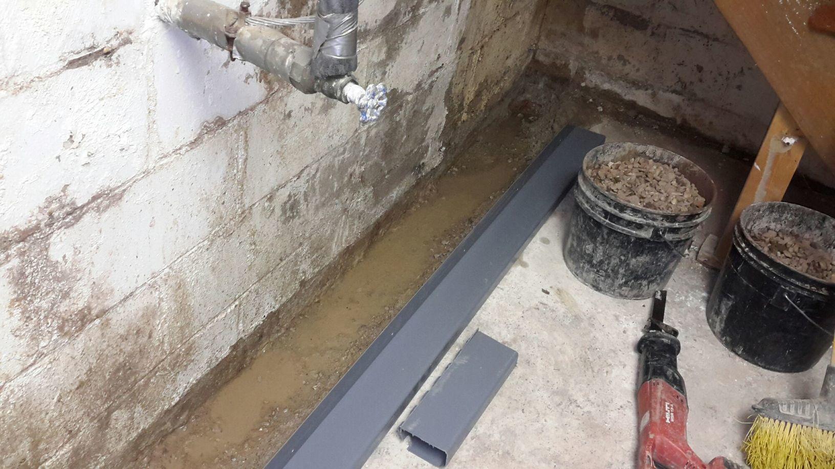 Basement Waterproofing - Custom WaterGuard™ Solution - WaterGuard ...