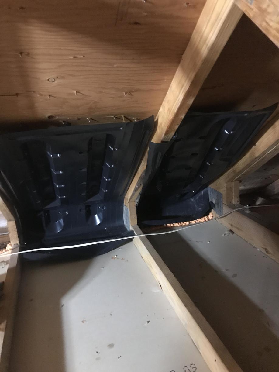 Attic Insulation - Insulated Attic in Potomac Falls, VA - Baffling ...